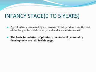 Infancy Stage | PPTX