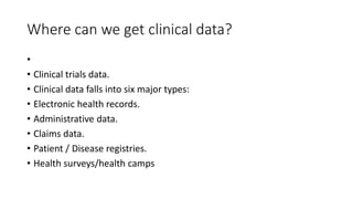 Clinical data management electronic data capture | PPTX