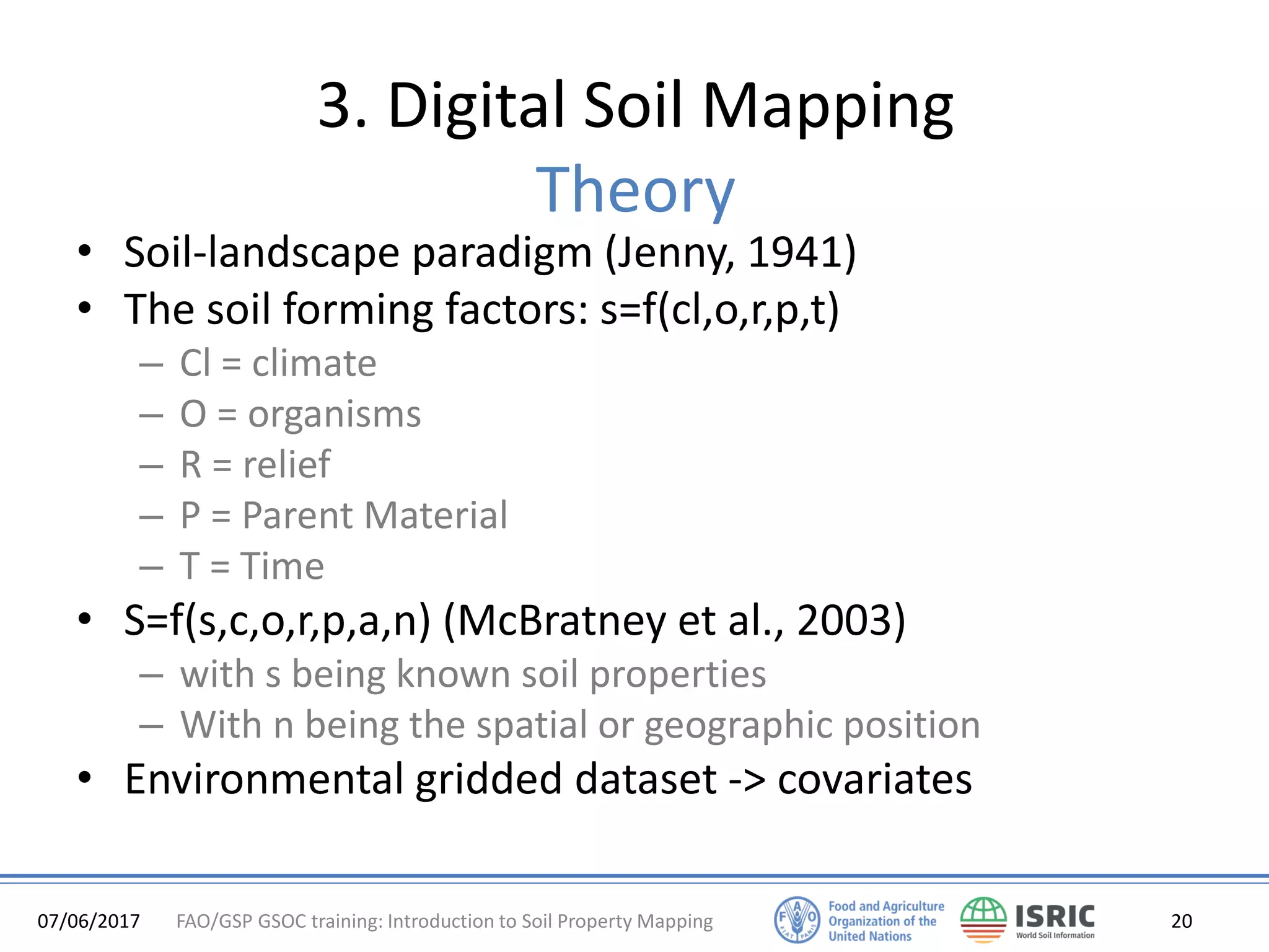 Introduction to soil property mapping | PDF