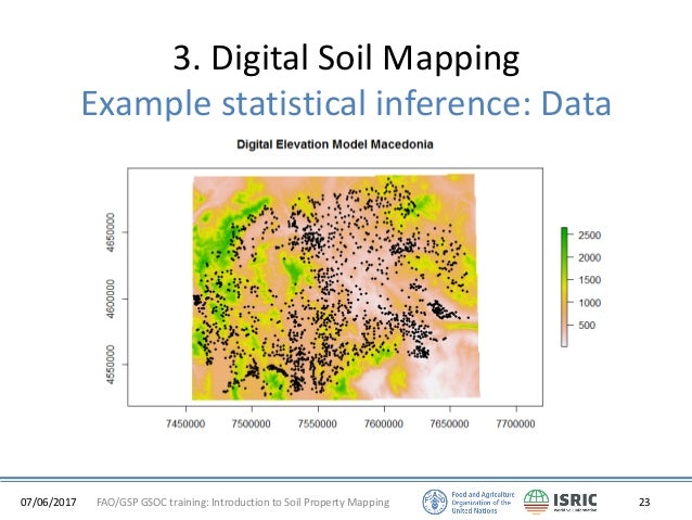 Introduction to soil property mapping