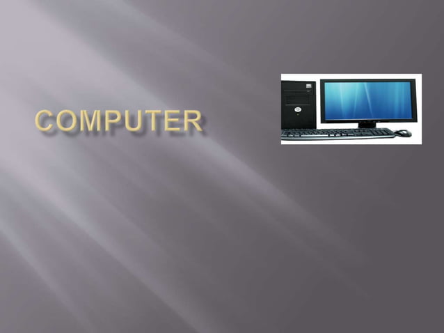 COMPUTERS BASICS power point and working parts.pptx