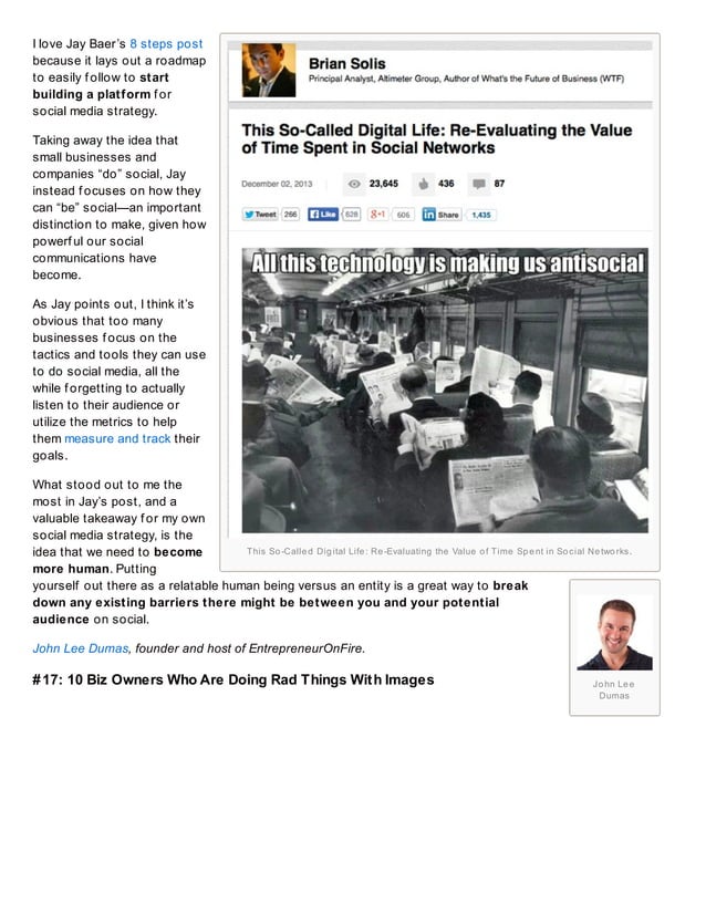 31 Must-Read Social Media Marketing Articles