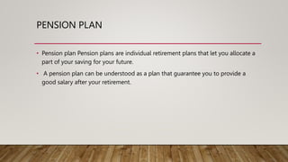 This is the powerpoint presentation for pension plan | PPTX ...