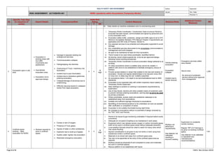 31 NDRC operations within Excavations (Temporary Works) Risk Assessment ...