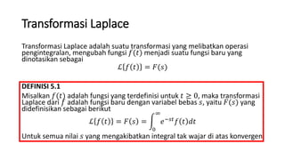 Transformasi Laplace (bag.1) | PPTX