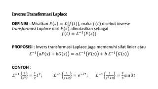 Transformasi Laplace (bag.1) | PPTX