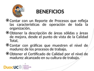 CERTIFICACION DE LA ALIDAD TOTAL EN PROCESOS PRODUCTIVOS | PPT