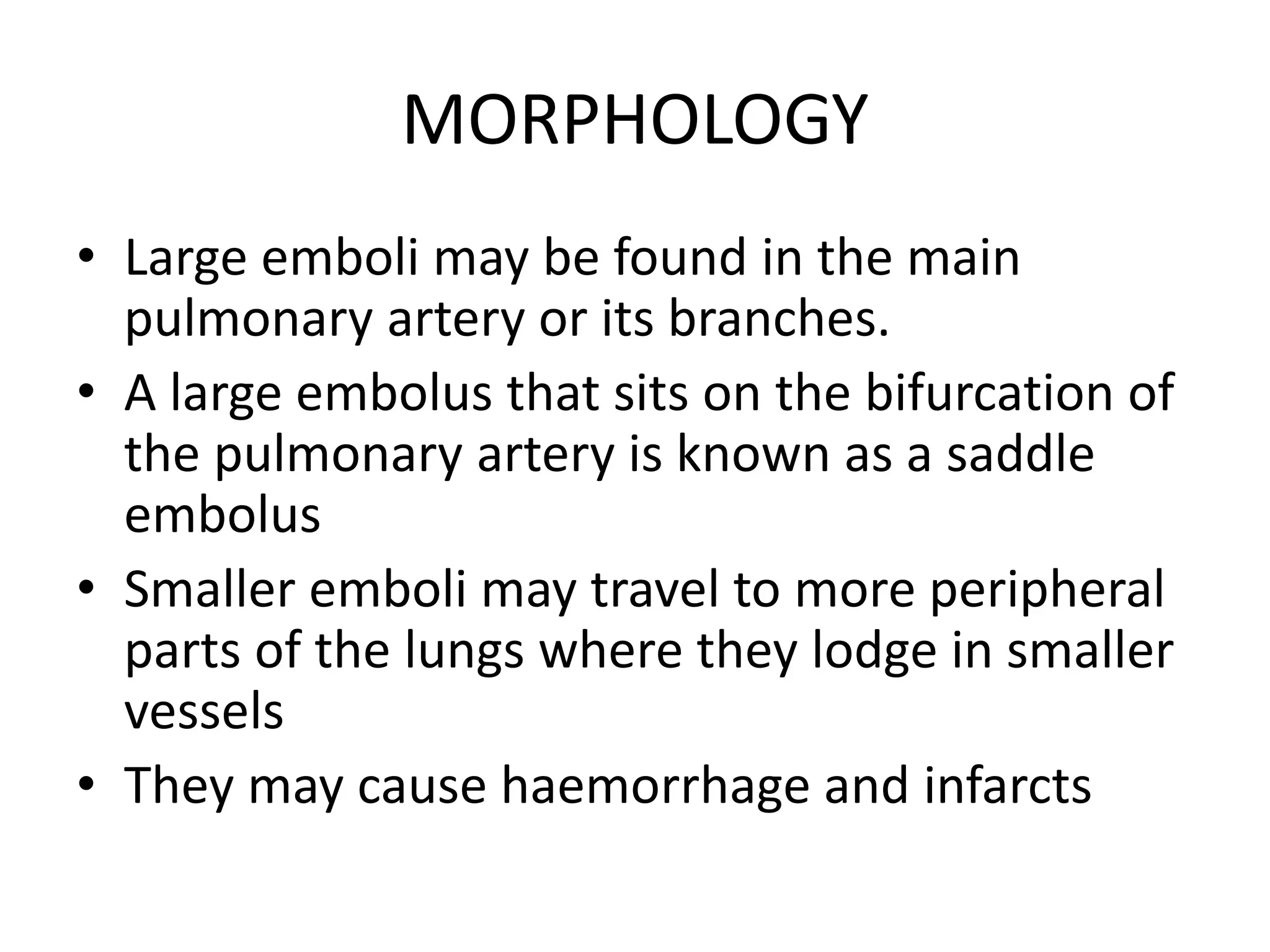 31 Pulmonary embolism and infarction..pptx