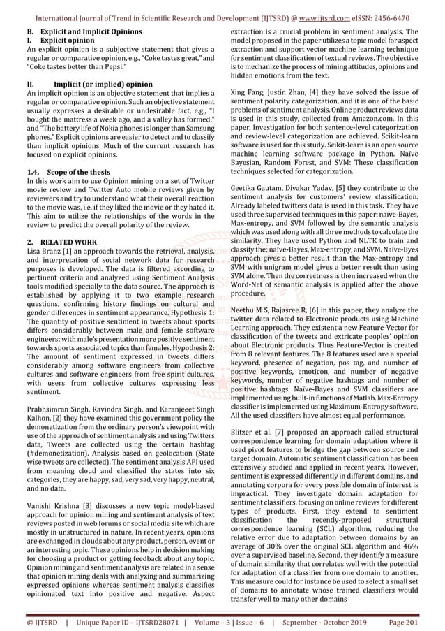 Sentiment Analysis on Twitter Dataset using R Language | PDF