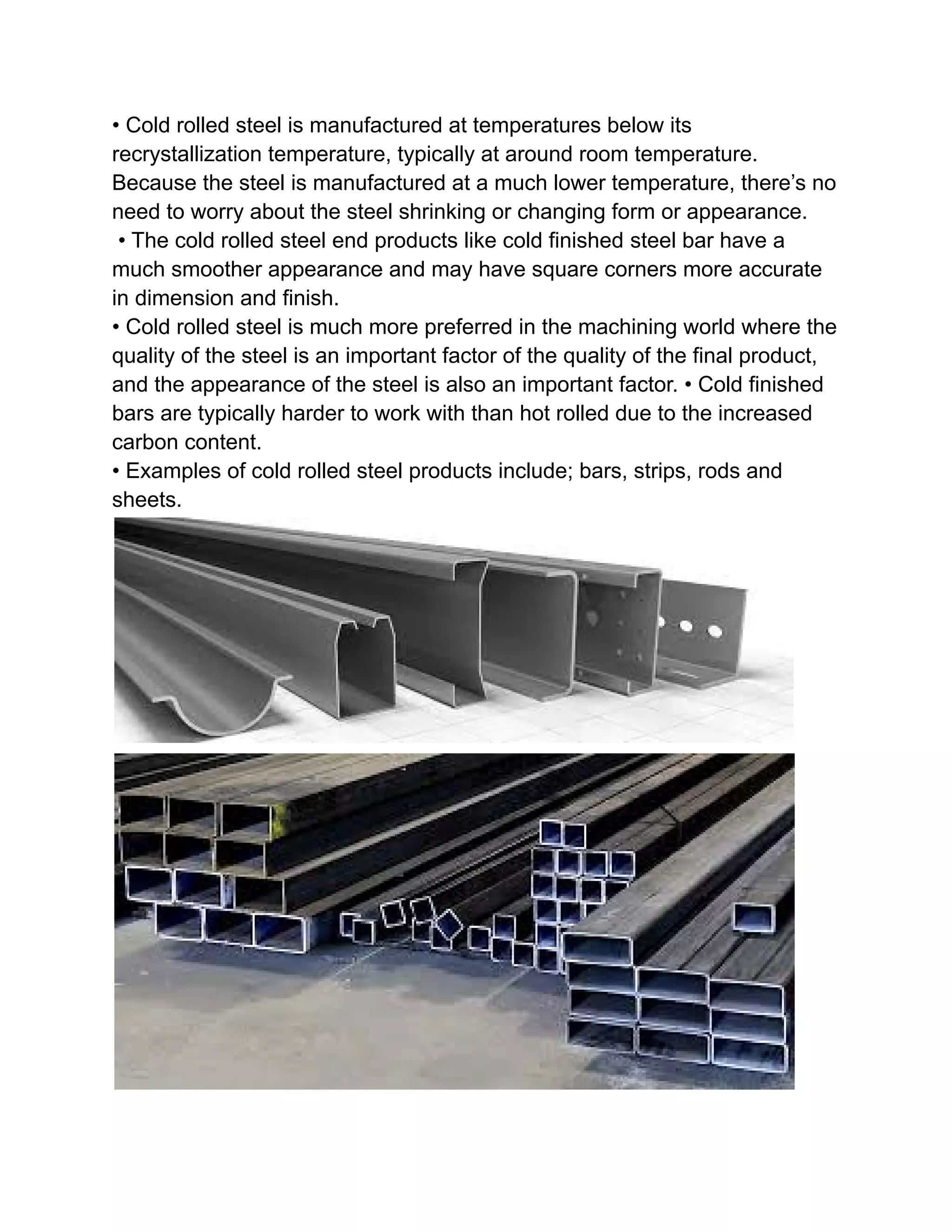 hot and cold rolled sections -bms | PDF