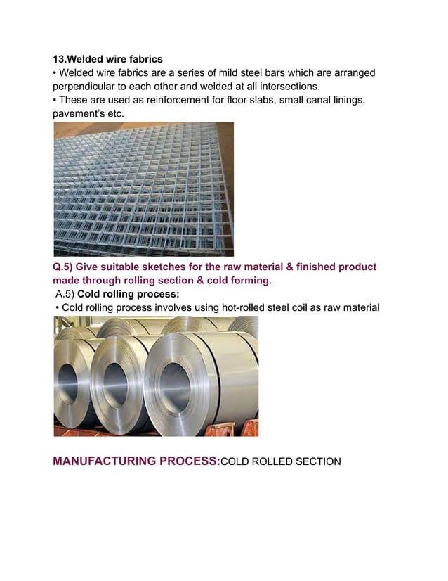 hot and cold rolled sections -bms | PDF | Geology | Science