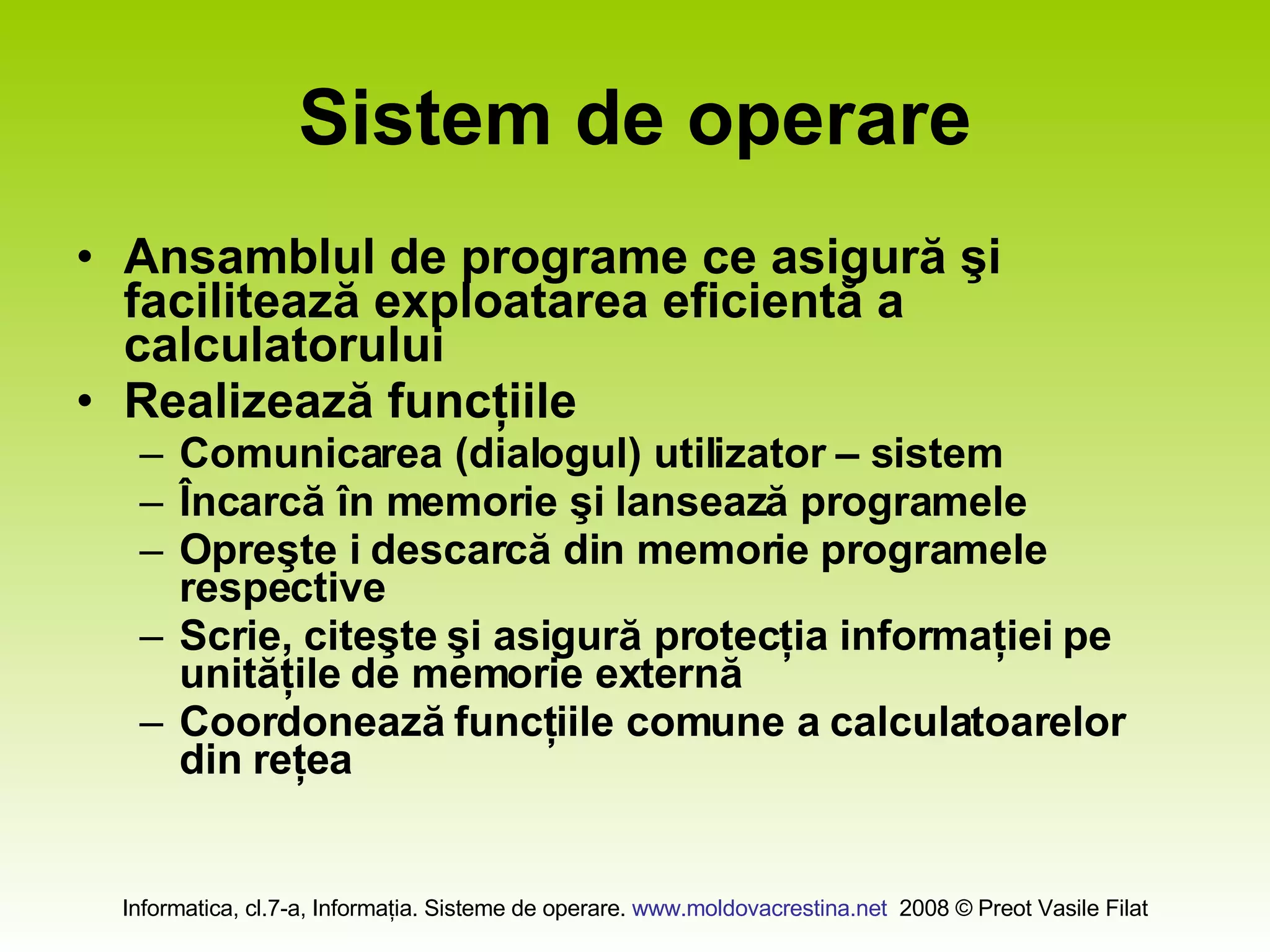 3 1 Sisteme De Calcul | PPT