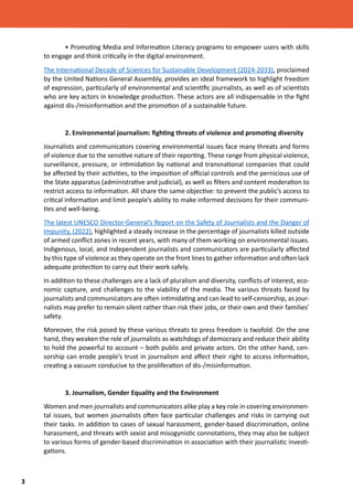 31st World Press Freedom Day Conference. | PDF