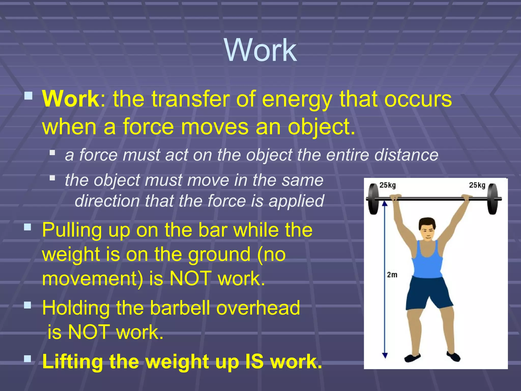 Work & Simple Machines | PPT