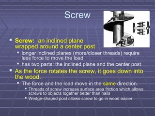 Work & Simple Machines | PPT