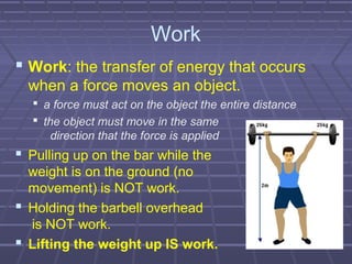 Work & Simple Machines | PPT