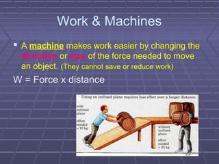 Work & Simple Machines | PPT