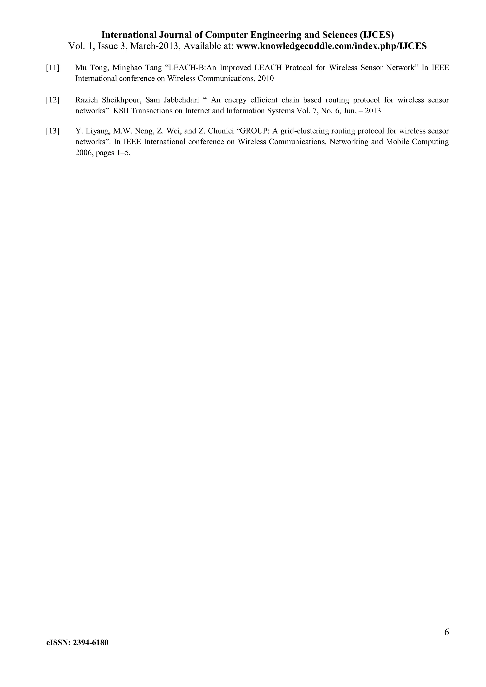 Cluster Head Selection For In Wireless Sensor Networks Pdf