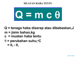 32.muatan haba tentu | PPS