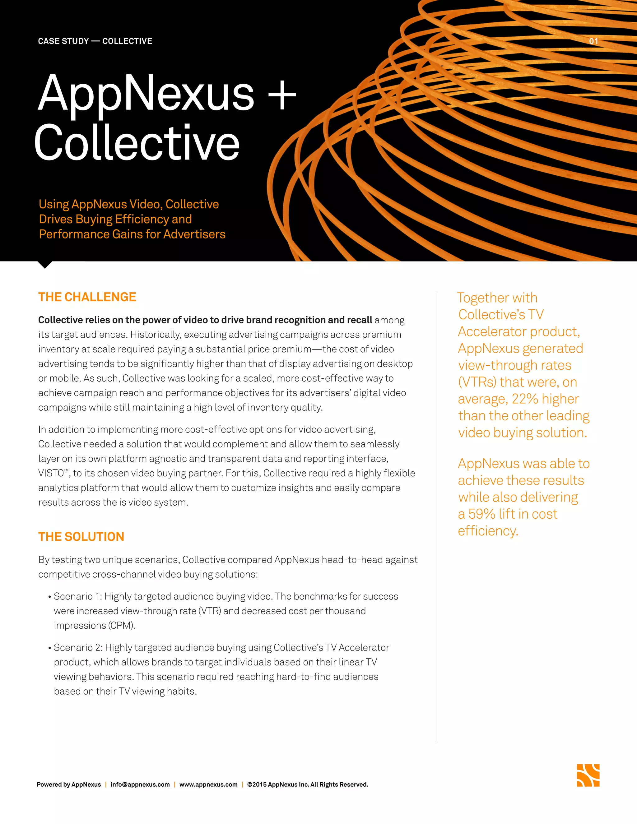 AppNexus and Collective | PDF | Marketing and Advertising | Business