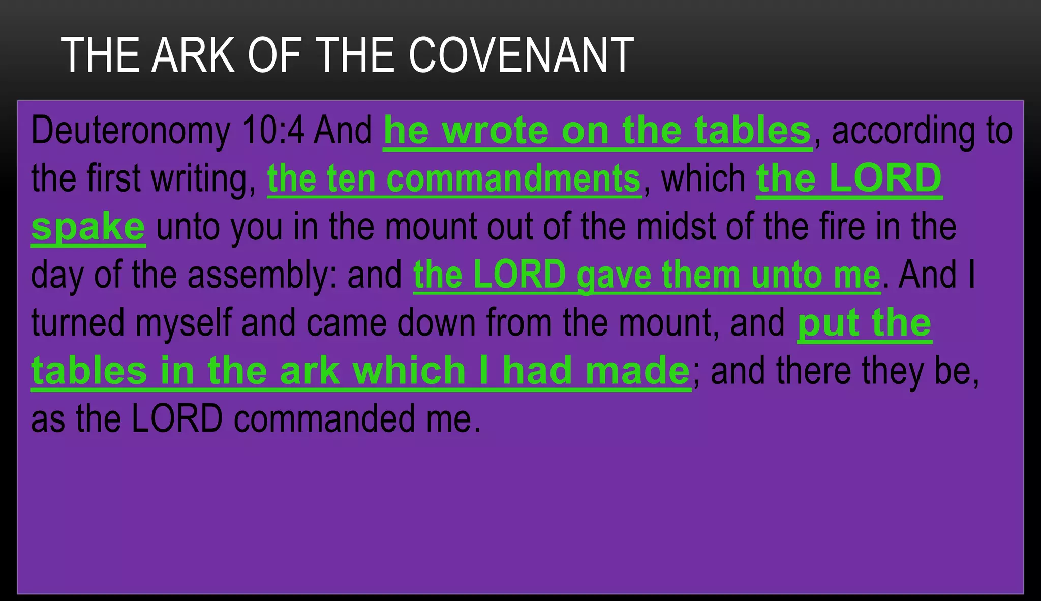 32. the ark of the covenant | PDF