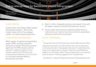 Swisscom’s prepaid billing system: A case of successful project and ...