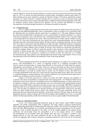 A Review of anomaly detection techniques in advanced metering ...