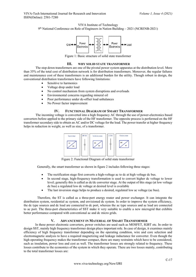 Solid State Transformer Pdf Power And Energy Industry Industries