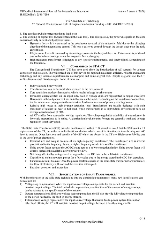 Solid State Transformer Pdf Power And Energy Industry Industries