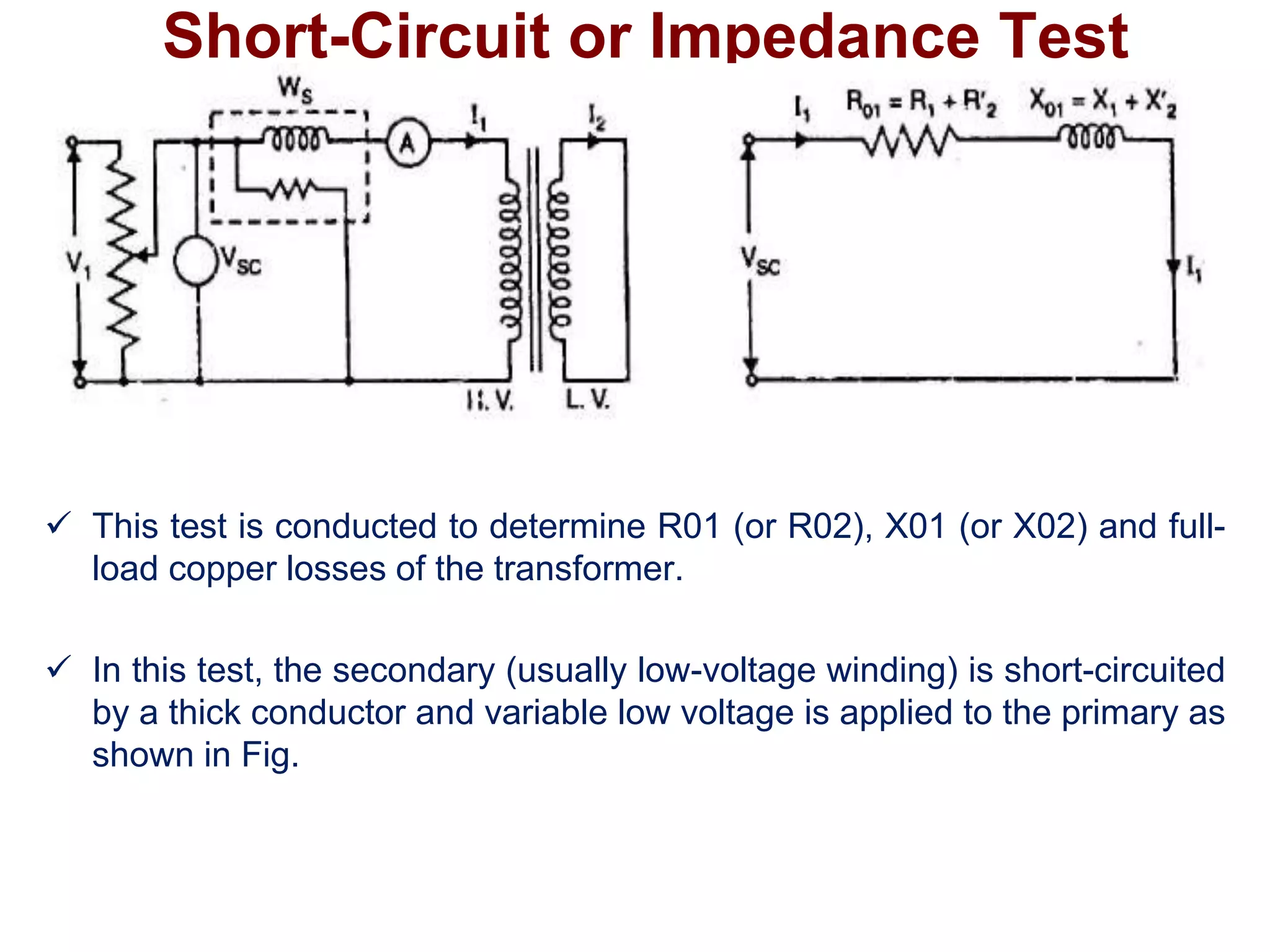 32.open circuit and short circuit test .ppt