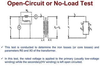 32.open circuit and short circuit test .ppt
