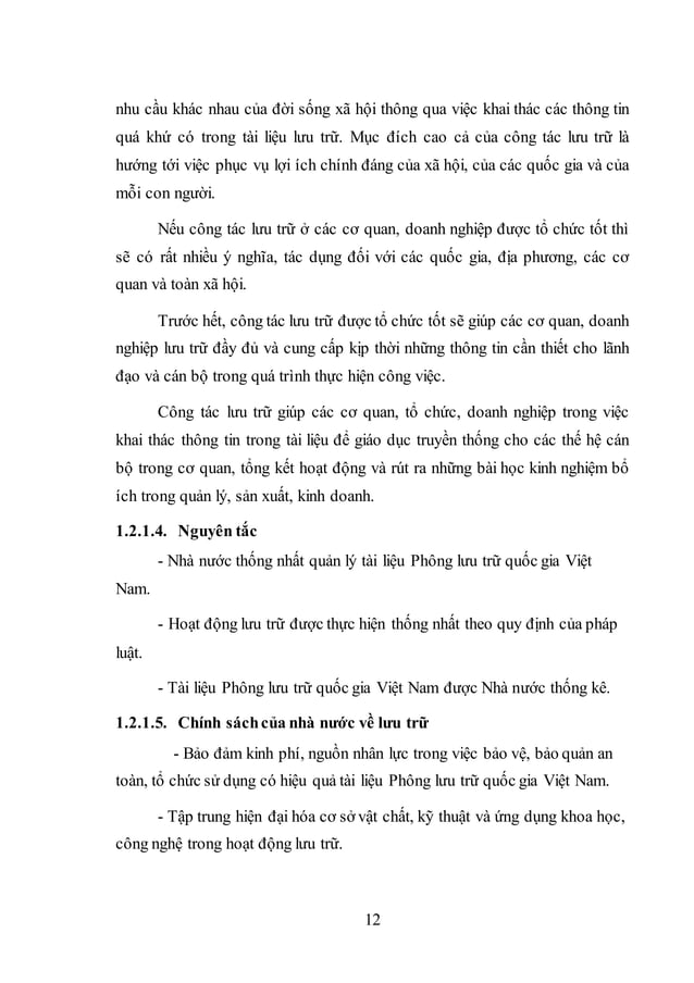 Khóa luận: Công tác văn thư, lưu trữ tại Văn phòng HĐND, UBND, HAY, 9 ĐIỂM | DOC
