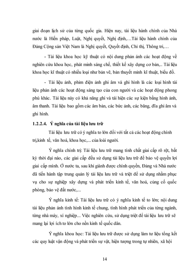 Khóa luận: Công tác văn thư, lưu trữ tại Văn phòng HĐND, UBND, HAY, 9 ĐIỂM | DOC
