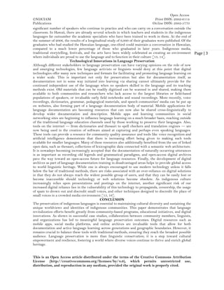 Language Preservation: Strategies for Indigenous Languages (www.kiu.ac ...