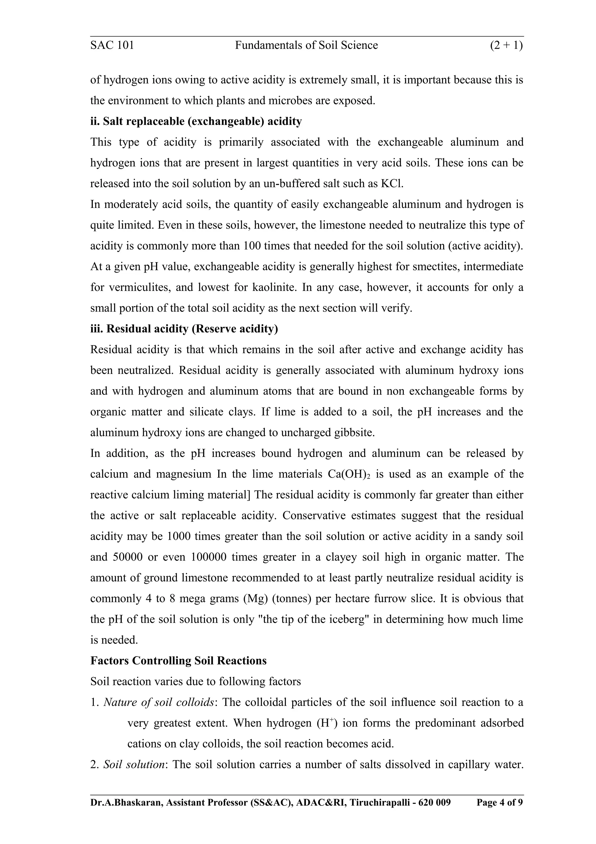 Soil pH - Factors affecting soil pH - Soil pH and nutrient availability ...