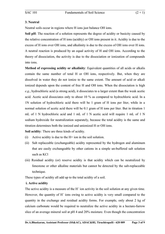 Soil pH - Factors affecting soil pH - Soil pH and nutrient availability ...