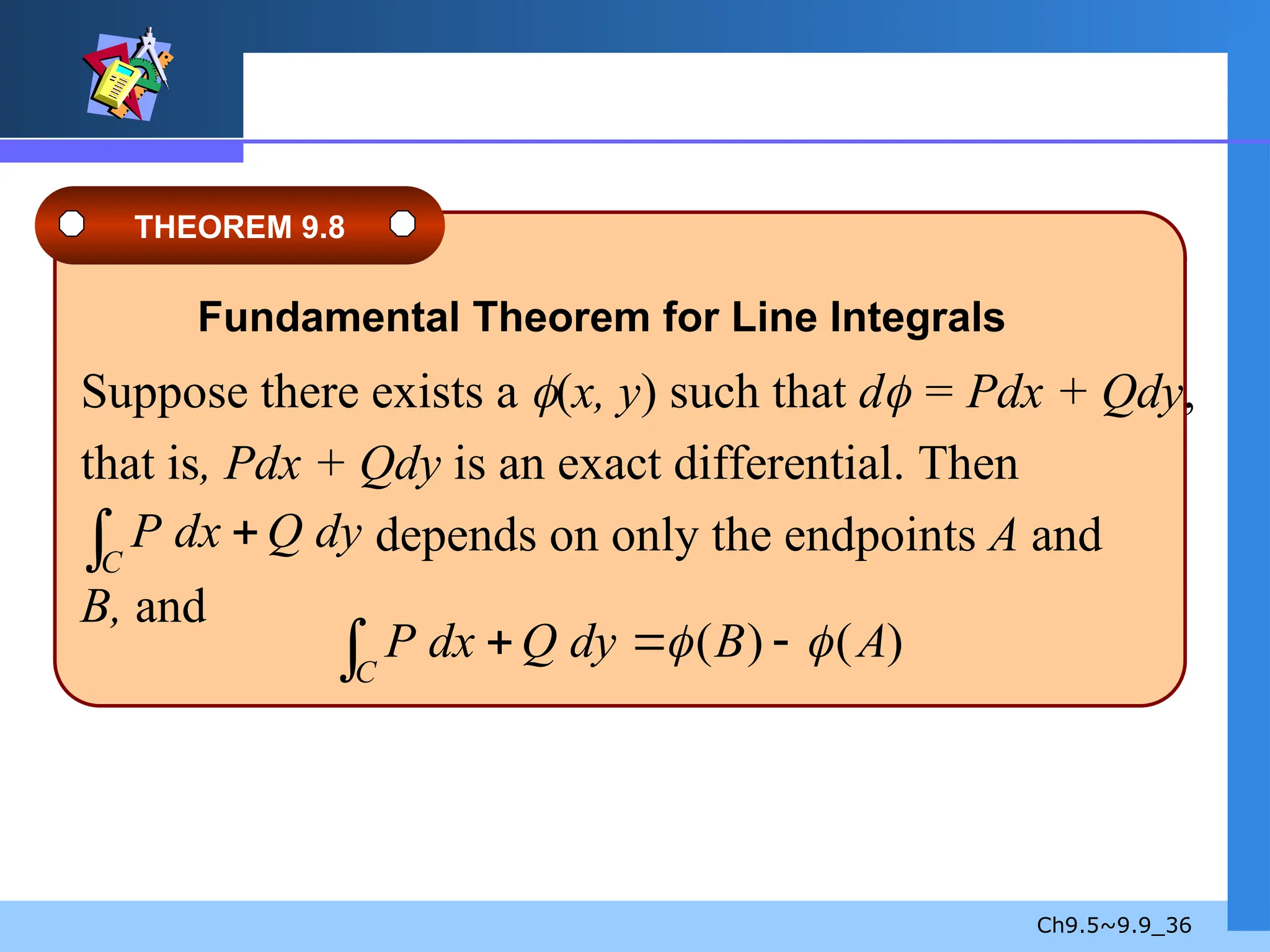 Line Integrals And Method Of Evaluation Ppt Physics Science