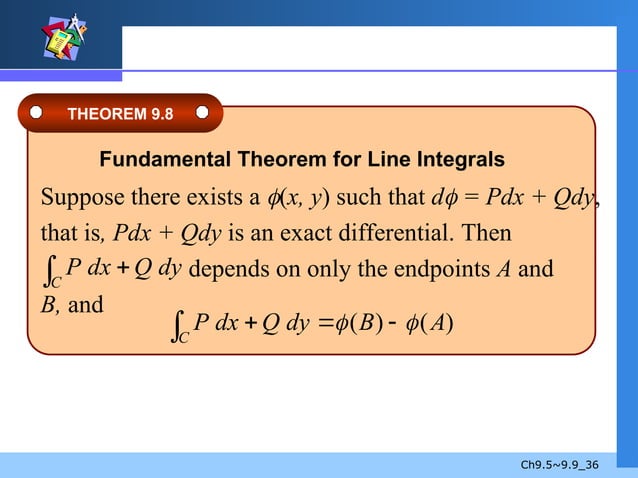 Line integrals and method of evaluation. | PPT | Physics | Science