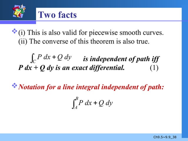 Line integrals and method of evaluation. | PPT | Physics | Science