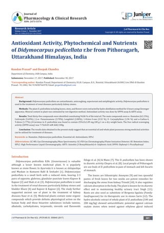 32-Antioxidant Activity, Phytochemical and Nutrients of Didymocarpus ...