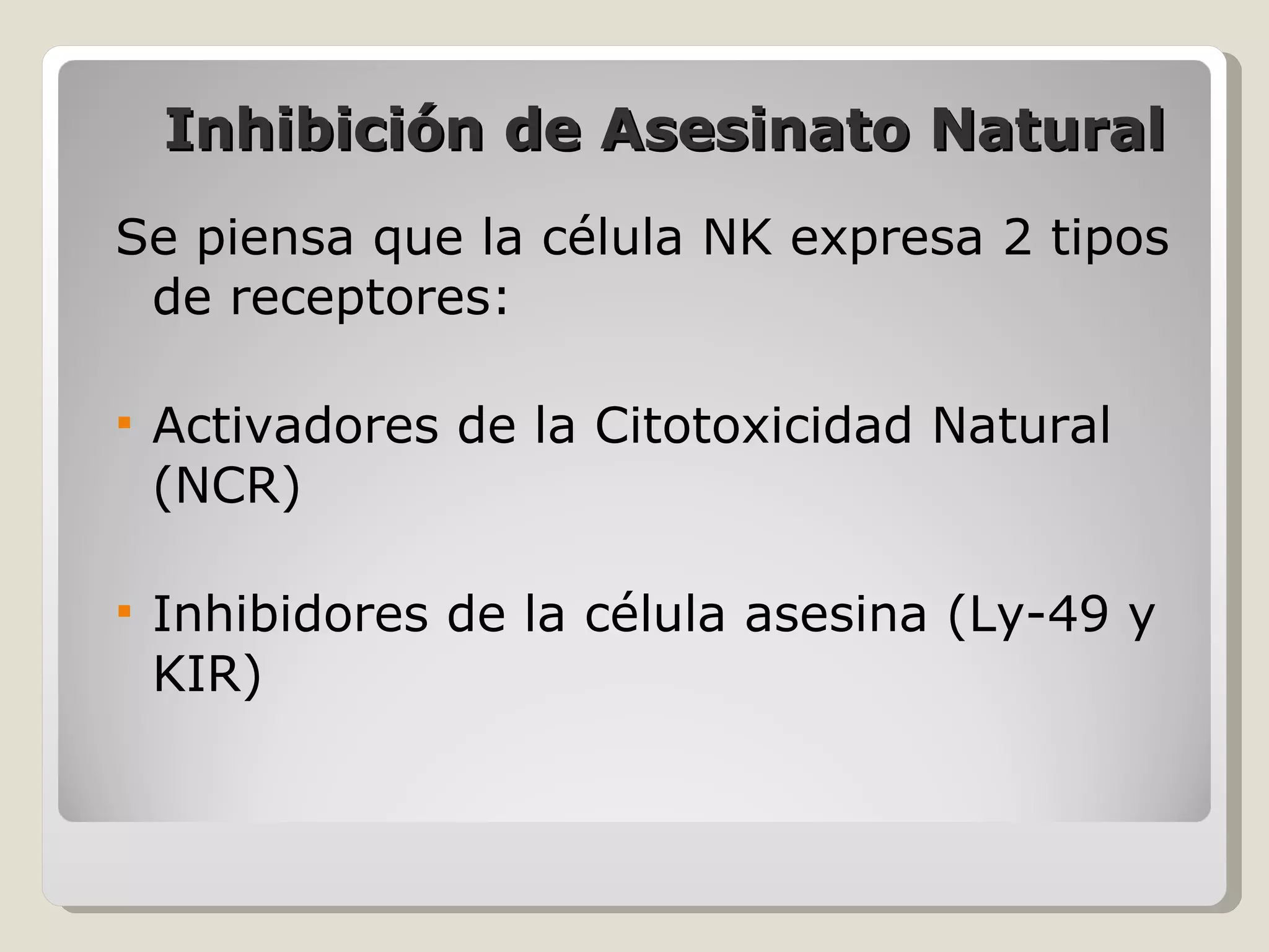 32 células natural killers | PPT