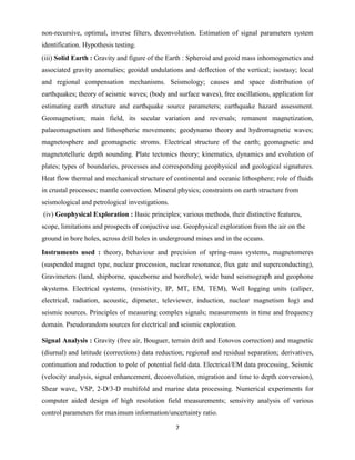 earth science (32)- Syllabus | PDF