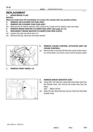 manual frenos corolla | PDF