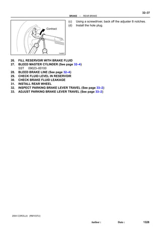 manual frenos corolla | PDF