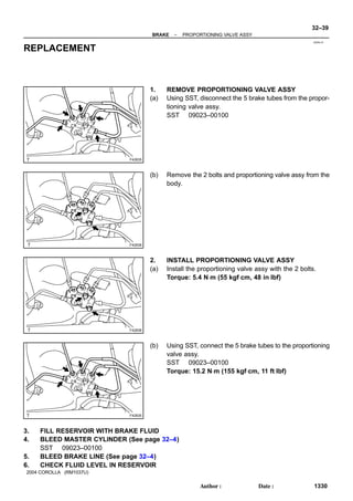 manual frenos corolla | PDF