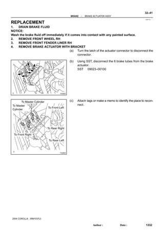 manual frenos corolla | PDF