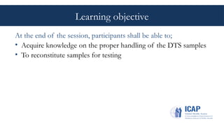 32-procedure for Dry Tube Specimen (DTS) reconstitution & Testing1.pptx