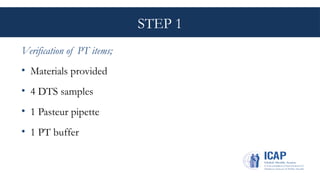 32-procedure for Dry Tube Specimen (DTS) reconstitution & Testing1.pptx