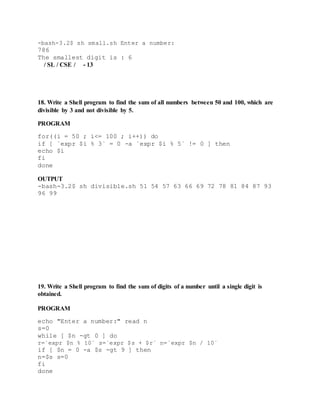 32 shell-programming | DOCX
