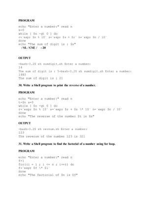 32 shell-programming | DOCX